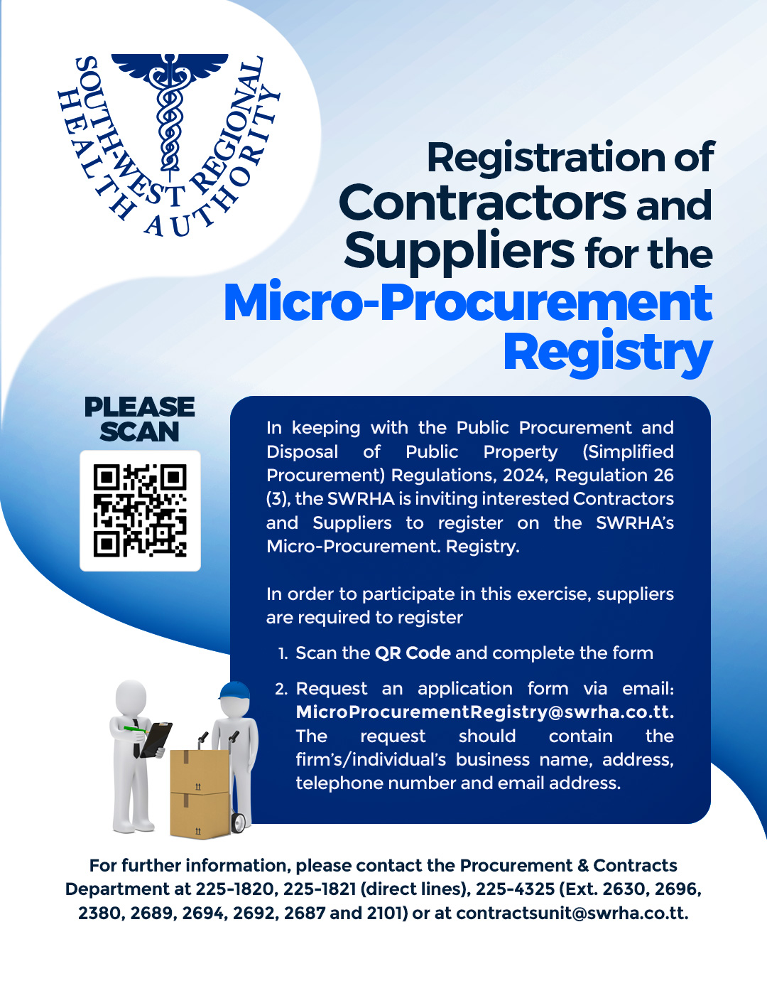 Specific Procurement Notices | South-West Regional Health Authority